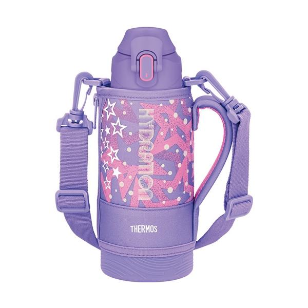 THERMOS　サーモスFJS-800F-PL-P　真空断熱スポーツボトル　ワンタッチで簡単オープン　800ml　パープルピンク 446