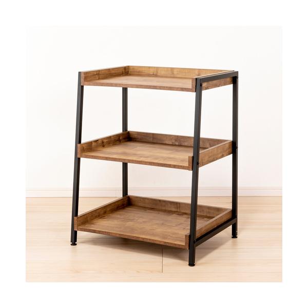 【在庫限り】ヤマダオリジナル　［幅60］デスクラック　「YDR640016DBR60」　ダークブラウン 448