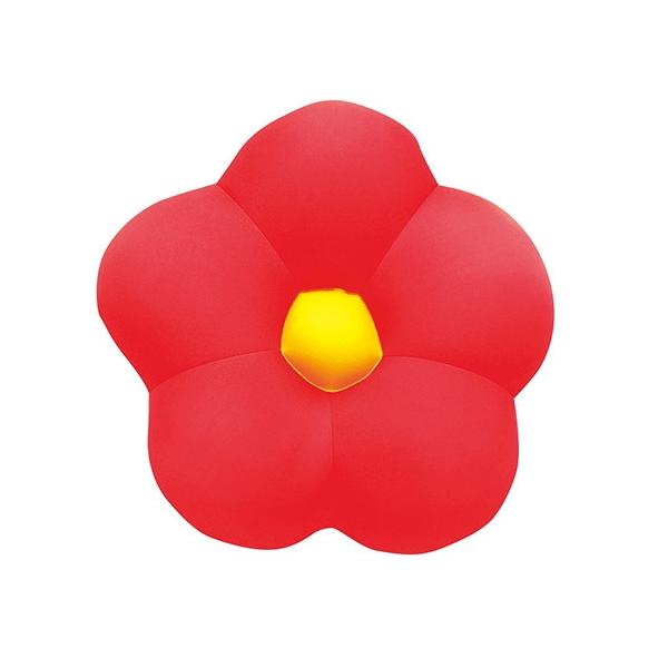 MOGU　モグ　　フラワー　RE　横450mm×縦450mm×奥行110mm　レッド 449