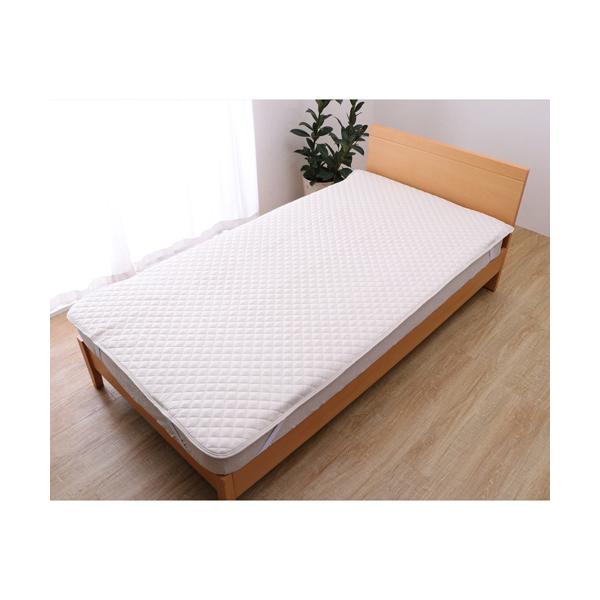 【在庫限り】イケヒコ・コーポレーション　ベッドパッド　レギュラーD　幅:140cm　長さ:200cm 449