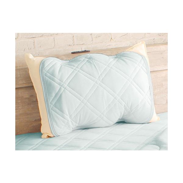 【在庫限り】小栗　まくらパット　コットンドライ　ニットカラー　Merry　Night　スカイブルー　MP124041-76 449