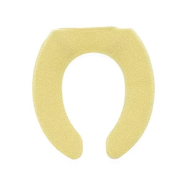 【在庫限り】オカ　便座カバー　エブリー　U型便座カバー　イエロー　1枚 446