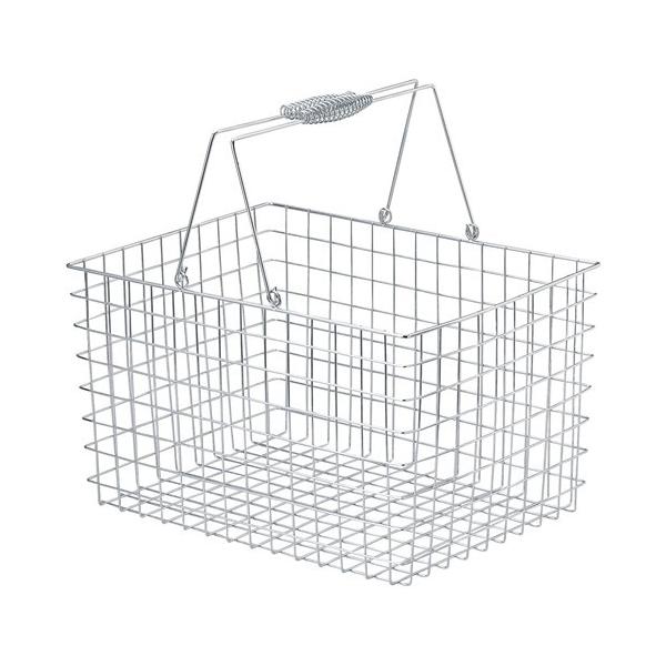 ちどり産業　55-16　ランドリーバスケット　シルバー 446