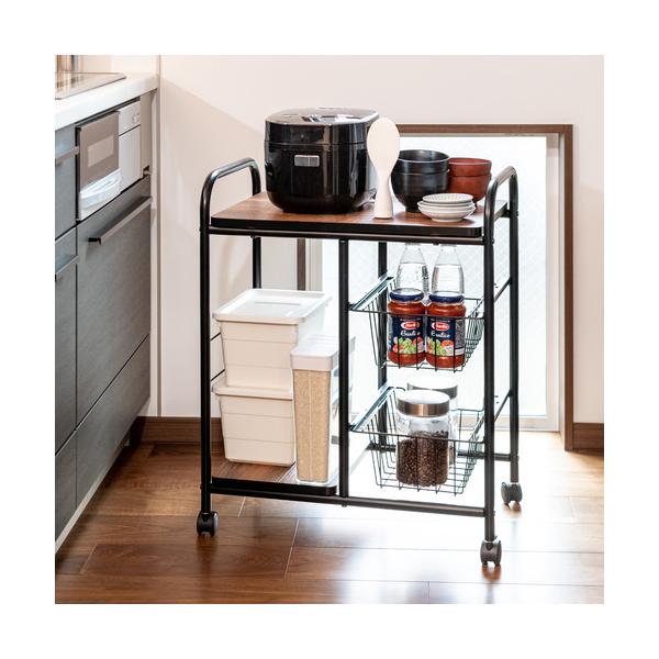 不二貿易　キッチンワゴン　BR 446