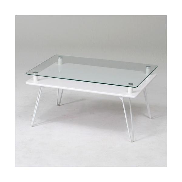 ディスプレイテーブル　クラリス　WH　ホワイト　2人 448