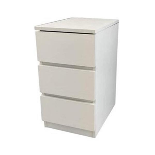 [幅30]ナイトテーブル　ホワイト　ヤマダオリジナル 448