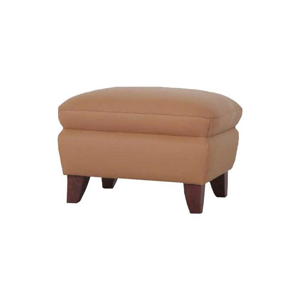 大塚家具　オットマン　「ルーニー　SD-344」半革キャメル色【※AR対応】 448