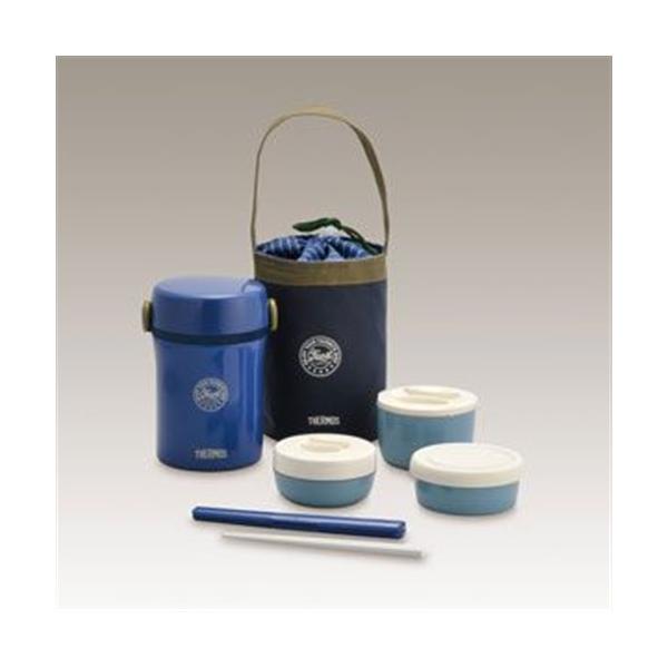 THERMOS　サーモスJBC-801-NVY　ステンレスランチジャー　ネイビー　THERMOS　Hot　Lunch(ホットランチ) 446