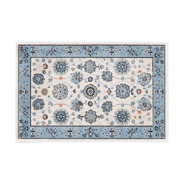 プレーベル　マット　ラグナ　70x120cm　アイボリー　※防炎・消臭効果・抗菌効果・遊び毛出にくい・ホットカーペットカバー対応 449