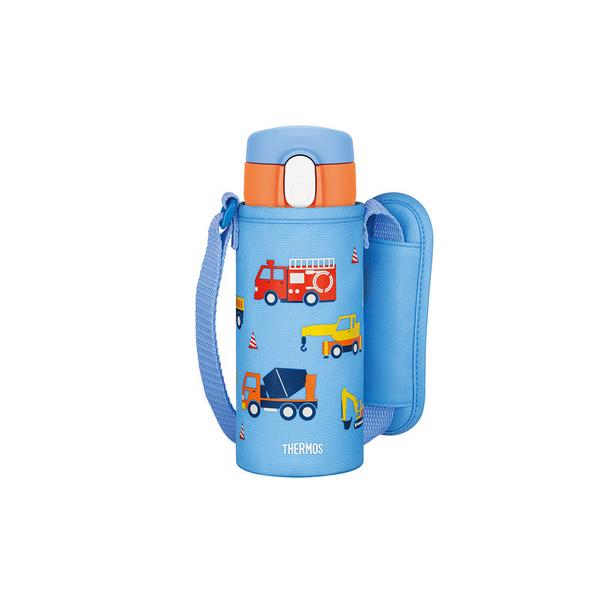 THERMOS　サーモス真空断熱ストローボトル　FJV-400F-BL　ブルー　410ml 446