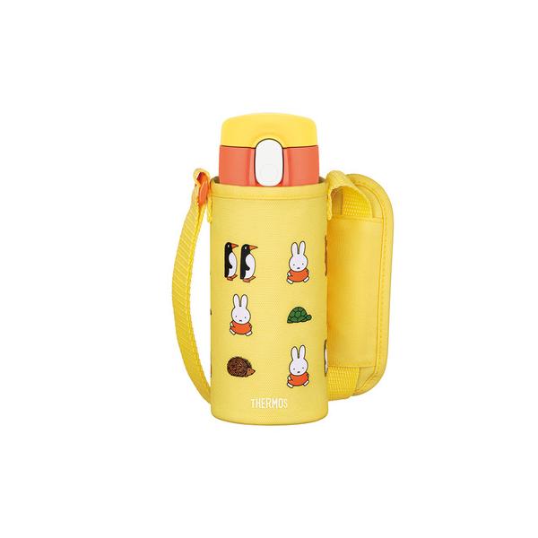 THERMOS　サーモス真空断熱ストローボトル　FJV-400FB-Y-OR　イエローオレンジ　410ml 446
