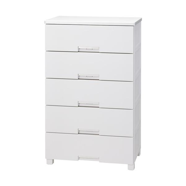 天馬　フィッツチェスト6505　5段　収納　タンス　ホワイト 446