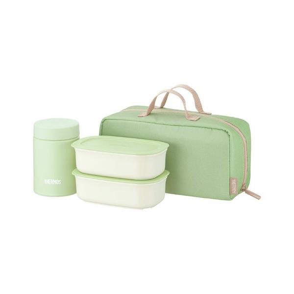 THERMOS　サーモス　真空断熱スープランチセット　800ml　食洗機対応　ダスティグリーン　JEH-800-DTG 446