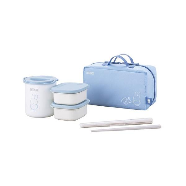 THERMOS　サーモス　保温お弁当箱　食洗機対応　250ml　380ml　ミッフィー　アッシュブルー　DBQ-257B-ASB 446