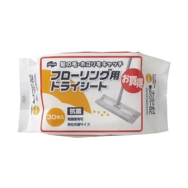 【期間限定大特価】フローリングワイパー用　ドライ　キレイシート　とりかえ　30P　幅30×奥行20×高さ0.05cm 446