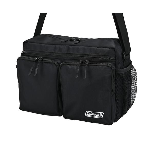 エツミ　VCO-8782　ショルダーバッグL　Colemanコラボ　ブラック 317