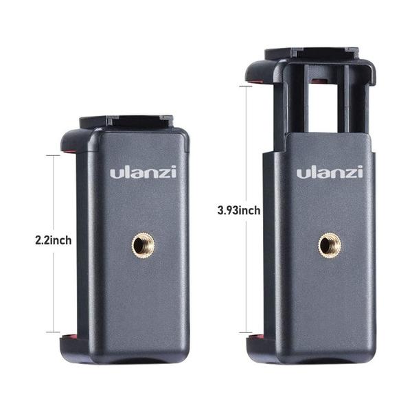 Ulanzi　ST-07　スマートフォン三脚マウント　1764　コールドシュー付　ブラック 317