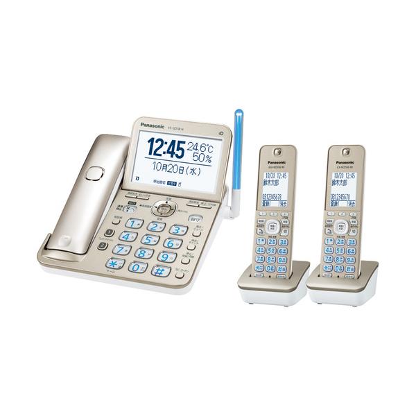 パナソニック　VE-GD78DW-N　コードレス電話機(子機2台付き)　シャンパンゴールド　VEGD78DW-N 114