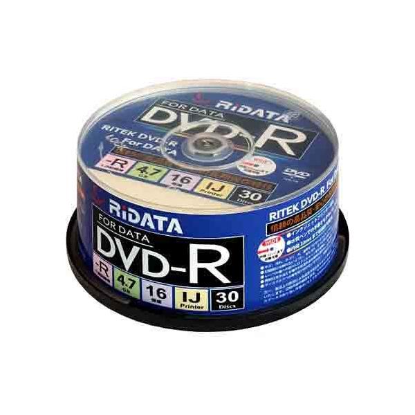 RiDATA　データ用DVD-R　1?16倍速　4.7GB　30枚　D-R16X47G.PW30SP　B 120