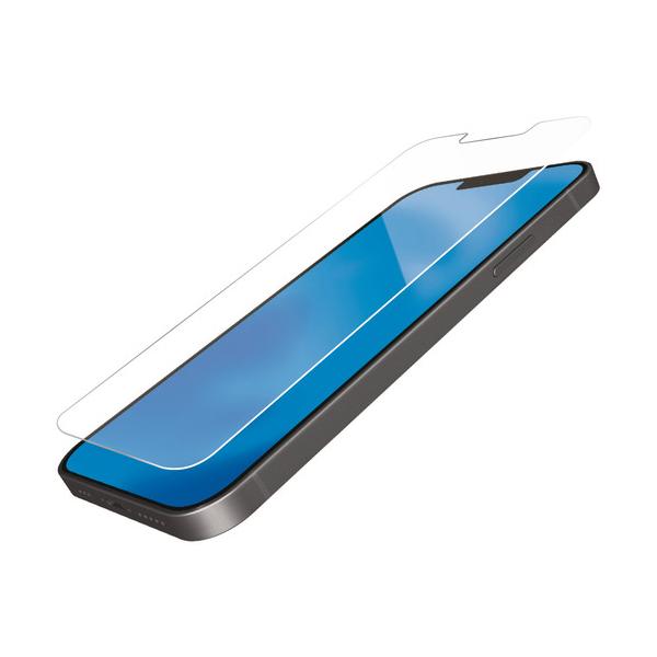 エレコム　PM-A21BFLGOBL　iPhone　13　iPhone　13　Pro　ガラスフィルム　ゴリラ　0.21mm　ブルーライトカット 500