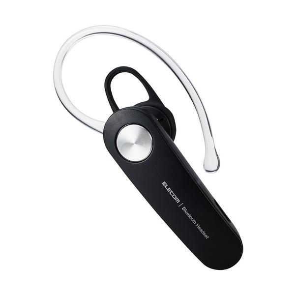 エレコム　LBT-HS11BK　ヘッドセット　Bluetooth　5.0　片耳　ハンズフリー　ブラック 500
