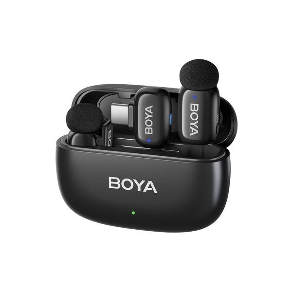 BOYA　BOYAMINI2-02　ワイヤレスマイク　AIノイズキャンセリング搭載　無指向性　USB　Type-C対応　ブラック 15