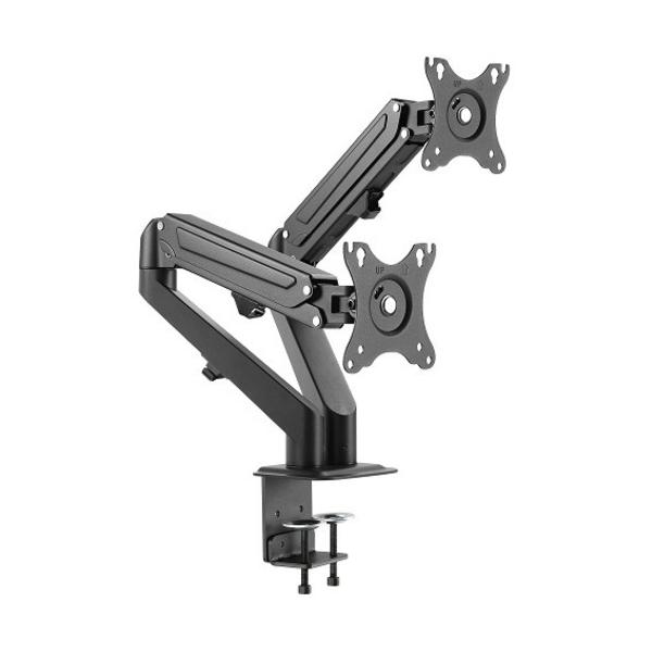 グリーンハウス　GH-AMCS02-BK　液晶ディスプレイアーム　ガススプリング　クランプ式　2アーム　ブラック 112