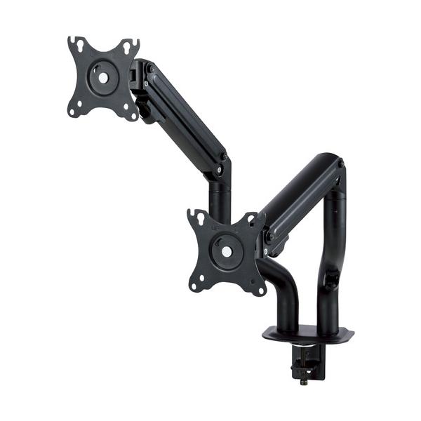 エレコム　DPA-DL05BK　モニターアーム(ダブルアーム／ロング／スプリング式）　ブラック　DPADL05BK 112