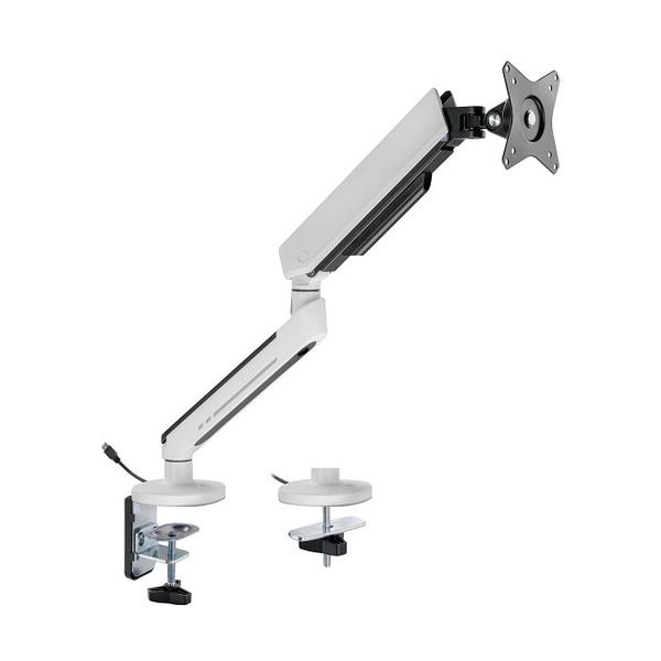 グリーンハウス　GH-GAMB1-WH　LEDゲーミングモニターアーム　ホワイト　GHGAMB1WH 112