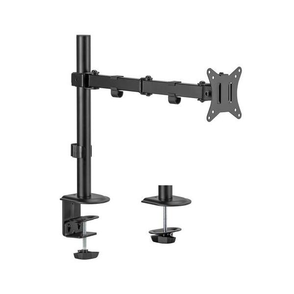 ナカバヤシ　DTA-AR02BK　ポール固定式　液晶モニター用アーム　　ブラック 112