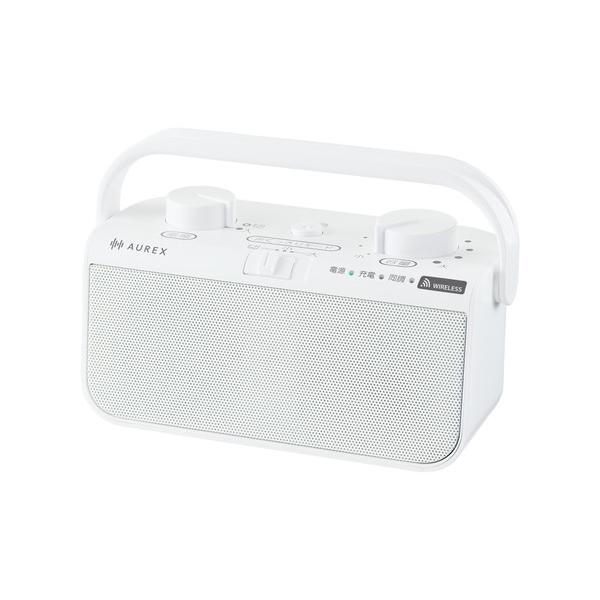 東芝　AX-WST21(W)　テレビ用スピーカー　ステレオスピーカー搭載　防滴仕様　ホワイト 21