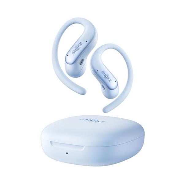 Shokz　SKZEP000077　OpenFitAir2　Bassphereドライバー搭載　4種類のプリセットEQ+2カスタムモード搭載　Bluetooth対応　防水防塵　アイスブルー 21