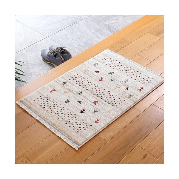 萩原 ウィルトンマット RAKKAS(ラッカス) 約70x125cm ジャルダン 449