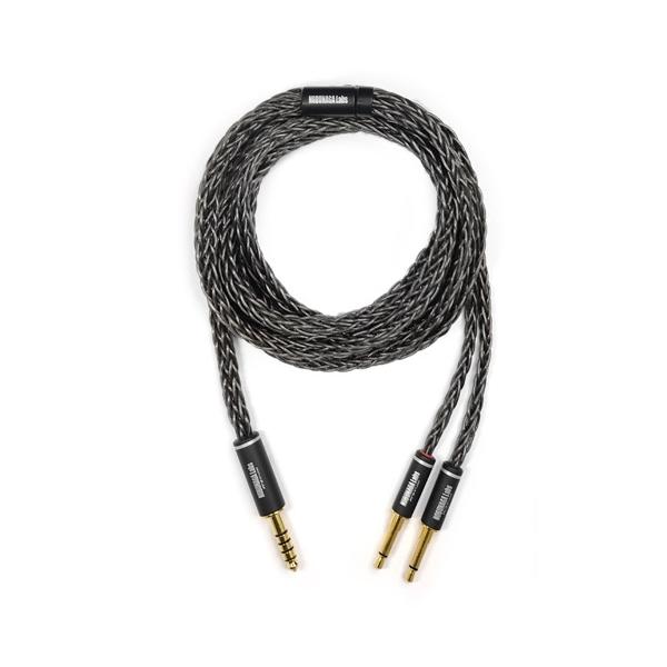 NOBUNAGA　Labs　NLC-HEI-GAI　4.4mm5極バランス／3.5mm2極モノラルミニ×2　リケーブル　比叡　鎧(Hiei-Gai)／COMBINE 24