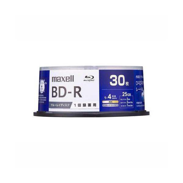 maxell　BRV25WPG30SP　録画用ブルーレイディスク　130分／1層25GB　30枚 18