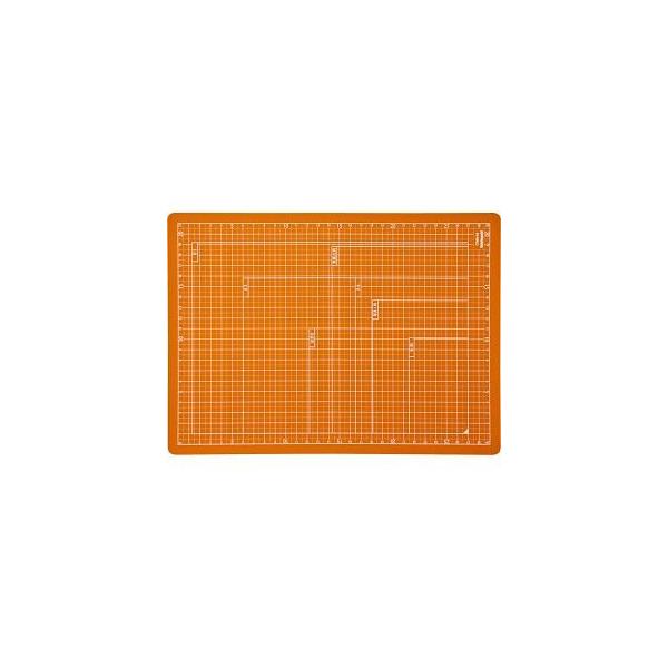 ナカバヤシ　折りたたみカッティングマット　A4サイズ　オレンジ　CTMO-A4-OR 19