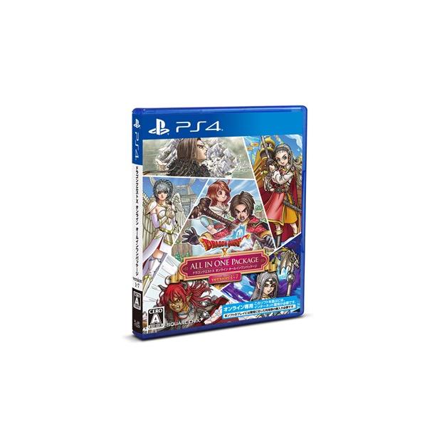 【PS4】ドラゴンクエストX　オンライン　オールインワンパッケージ　version　1-7 80