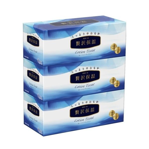 エリエール　ぜいたく保湿　200組×3個パック 861