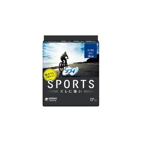ユニ・チャーム株式会社　ソフィ　SPORTS300　羽つき　17枚 861