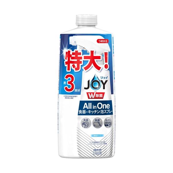 P&amp;G　除菌ジョイオールインワン泡スプレー　微香　替　特大　630ml 861