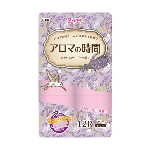 丸富製紙　アロマの時間ラベンダー　25M　12R　W 861