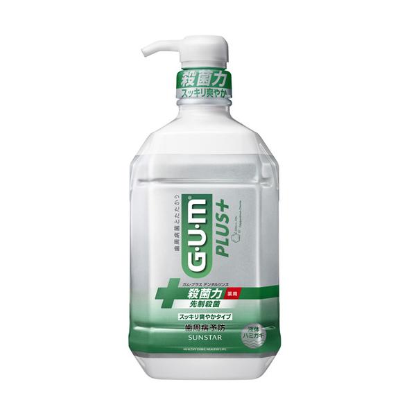 サンスター　ガム・プラスデンタルリンス　スッキリ爽やか　900ml 861