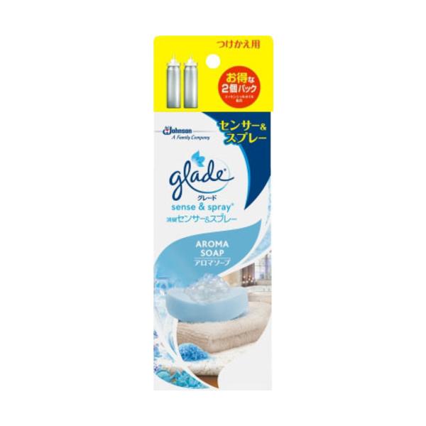 ジョンソン　グレード消臭センサー＆スプレー　アロマソープ　付替　2個パック 861