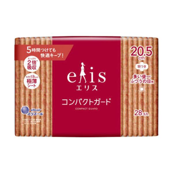 大王製紙　エリス　コンパクトガード　ふつう　羽つき　28枚 861