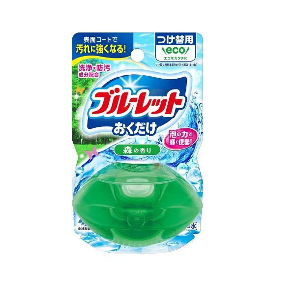 小林製薬　液体ブルーレットおくだけつけ替用　森の香り　トイレ用洗剤　70ml 861