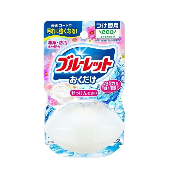 小林製薬　液体ブルーレットおくだけつけ替用　せっけんの香り　トイレ用洗剤　70ml 861
