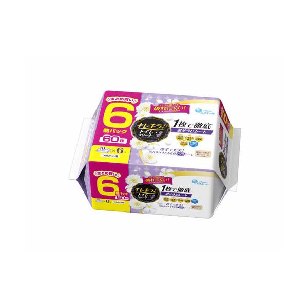 大王製紙　キレキラトイレクリーナー　クリーンフローラル　詰替　　6個パック 861