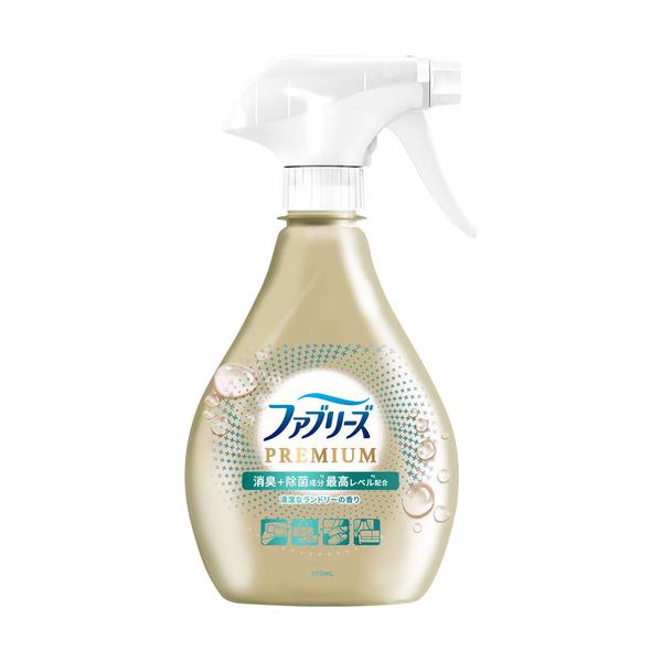 P&amp;G　ファブリーズW除菌+消臭　プレミアム清潔なランドリーの香り　本体　370ML 861
