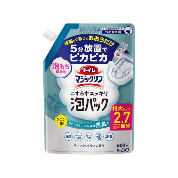 花王　トイレマジックリン泡パックC　つめかえ用　660ml 861