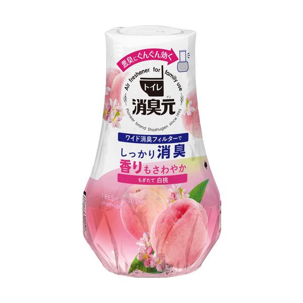 小林製薬　トイレの消臭元もぎたて白桃　トイレ用消臭剤　400ml 861